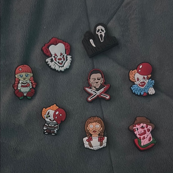 CROCS | Accessories | 8 Horror Movie Character Croc Shoe Charms | Poshmark